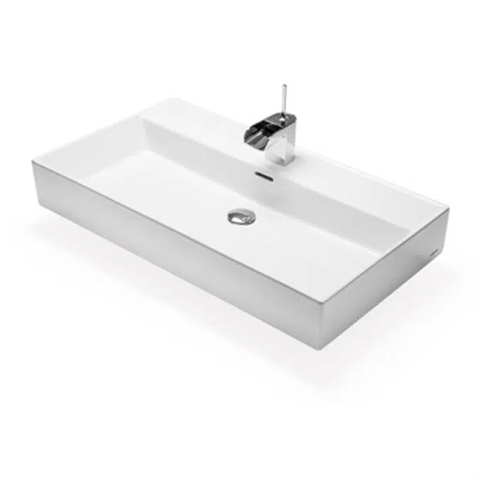 BIM objects - Free download! Sanitary Basins Vass 80x45 | BIMobject