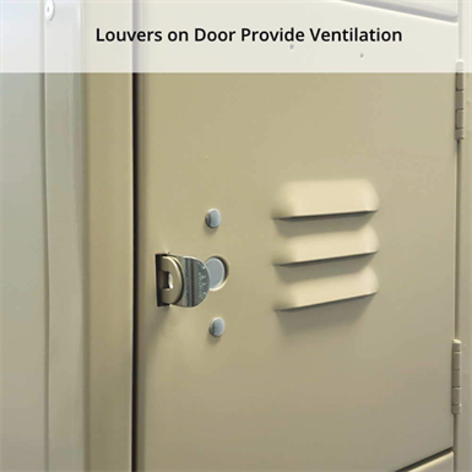 BIM objects - Free download! Lyon Standard Locker | BIMobject