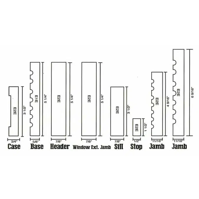 Objetos BIM - ¡Descarga gratis! Rustic Millwork | BIMobject