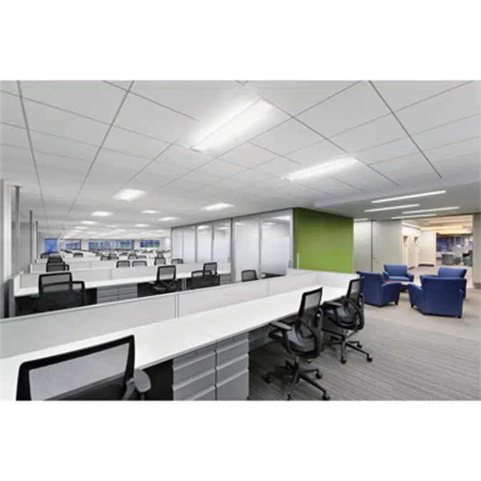 BIM object - ดาวน์โหลดฟรี! FluxGrid Recessed LED: 2x2 | BIMobject