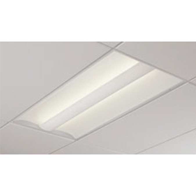 BIM objects - Free download! Softrace: 2x4, Fluorescent, Recessed ...