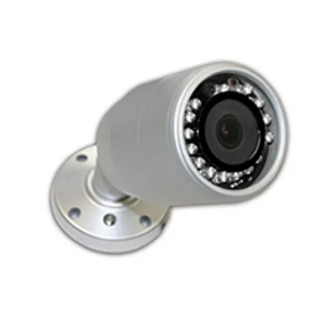 BIM objects - Free download! CE102B-NIR Megapixel Outdoor Bullet Camera ...