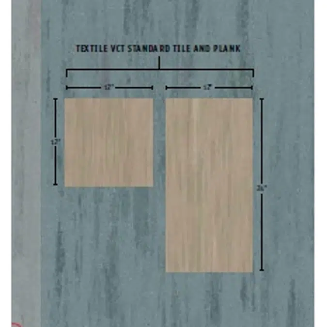 BIM objects - Free download! Azrock Textile™ Vinyl Composition Tile ...