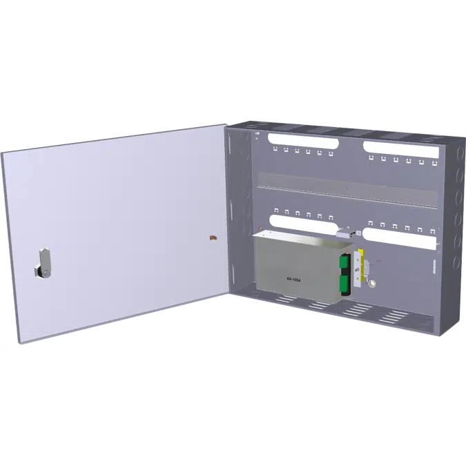 BIM objects - Free download! METAL ENCLOSURE - SMALL | BIMobject