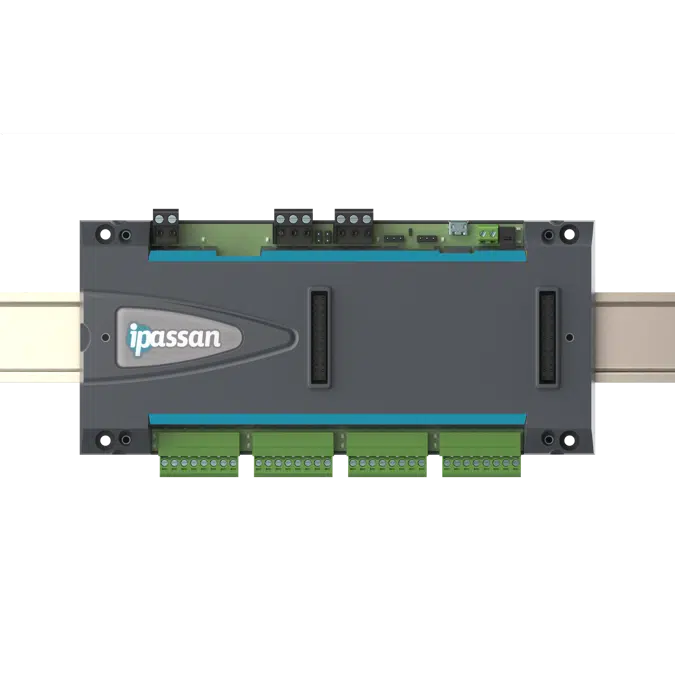 BIM objects - Free download! IPASSAN CONTROLLER 12V 4X 2SMART READERS | BIMobject