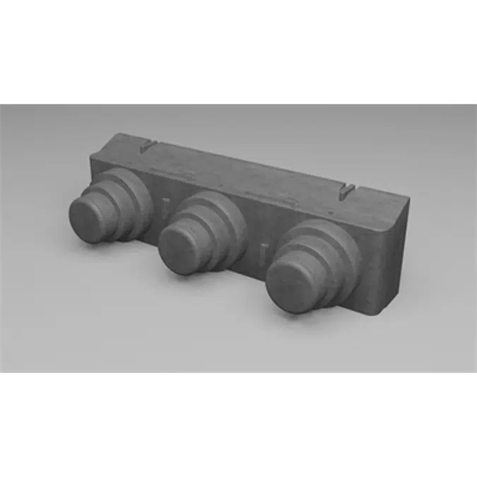 BIM objects - Free download! Plenum Universel 3 sorties PL 1100 3S | BIMobject