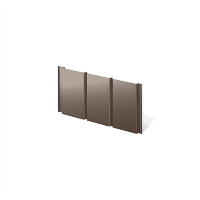 BIM objects - Free download! BERRIDGE VEE-PANEL METAL WALL & SOFFIT ...