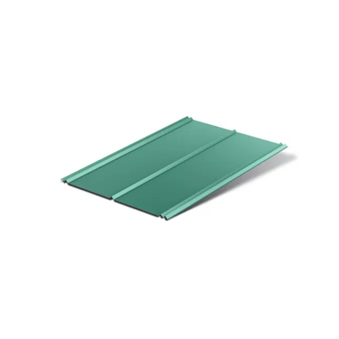 BIM objects - Free download! BERRIDGE DOUBLE RIB METAL ROOF PANEL ...