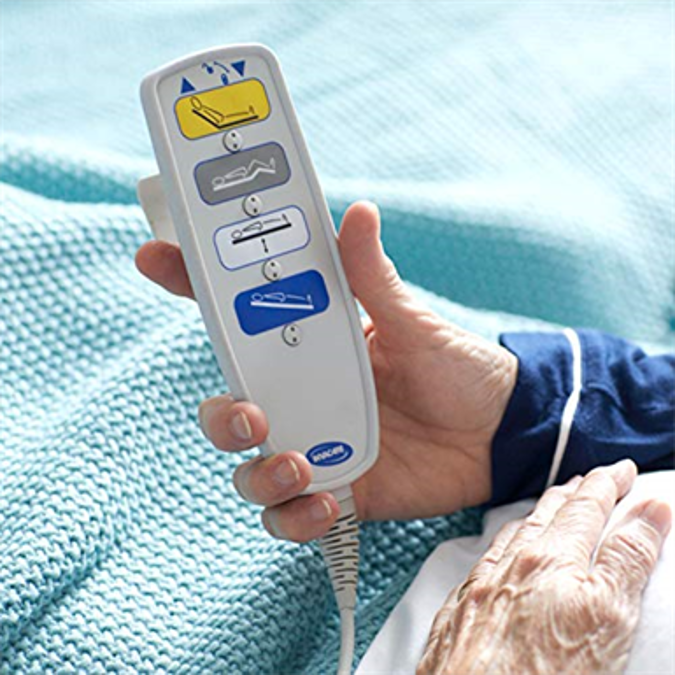 BIM objects - Free download! Invacare Etude Homecare Full Electric Bed ...