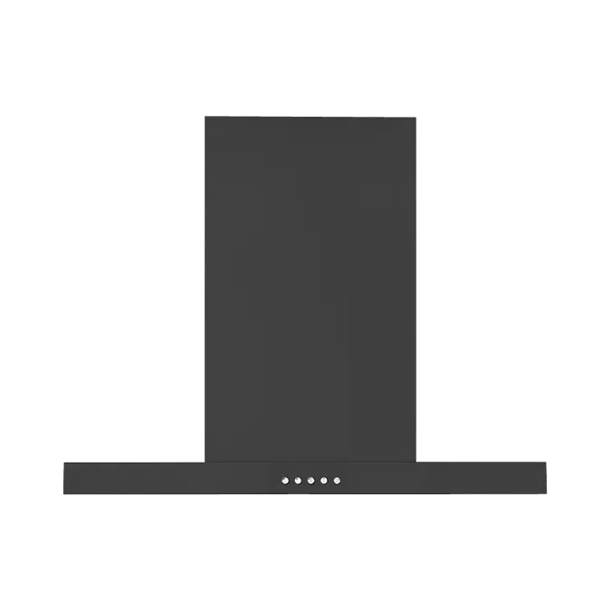 BIM objects - Free download! archived_Wall Rangehood, 60cm, Box Chimney ...