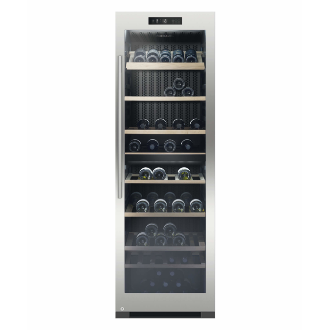 BIM objects - Free download! Wine Cabinet, 59.5cm, 144 bottles | BIMobject