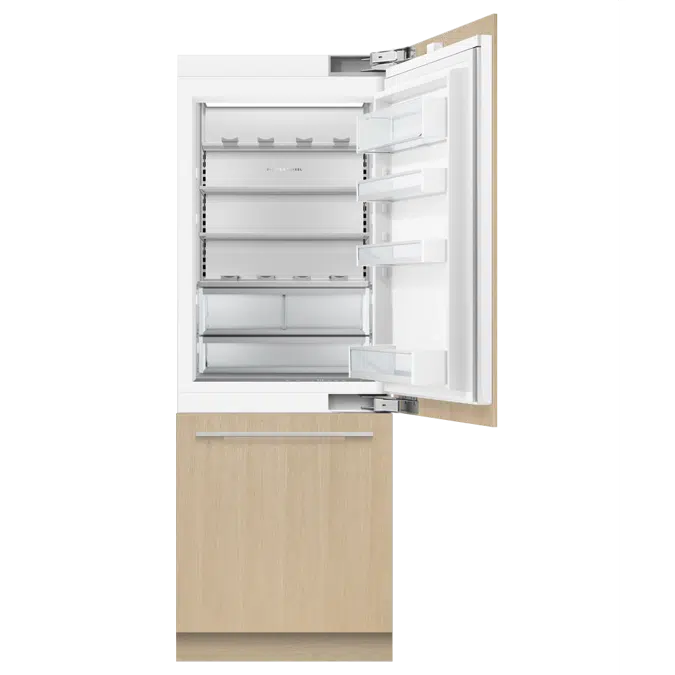 BIM objects - Free download! 30" Series 9 Integrated Refrigerator ...