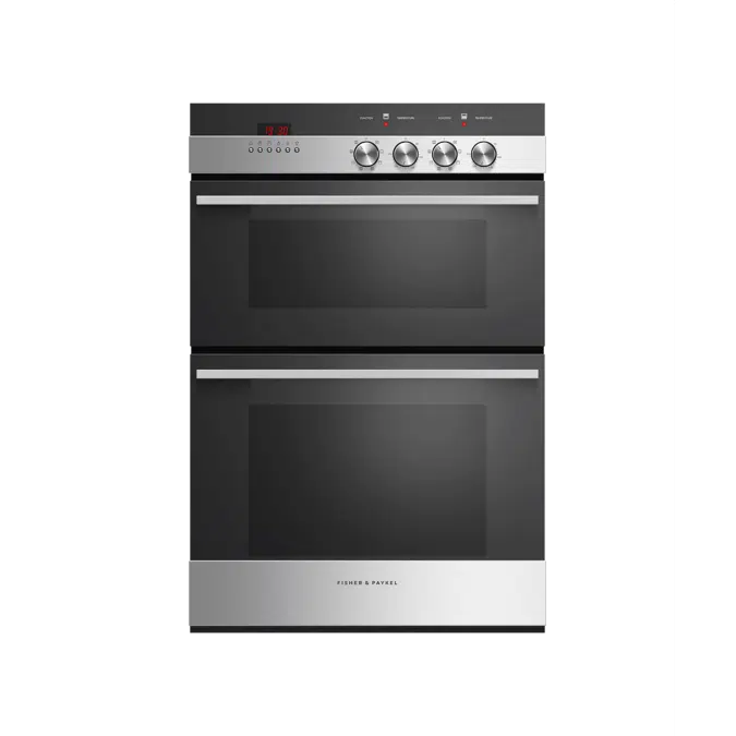 Objetos BIM - ¡Descarga gratis! 60cm Series 5, Contemporary Double Oven ...
