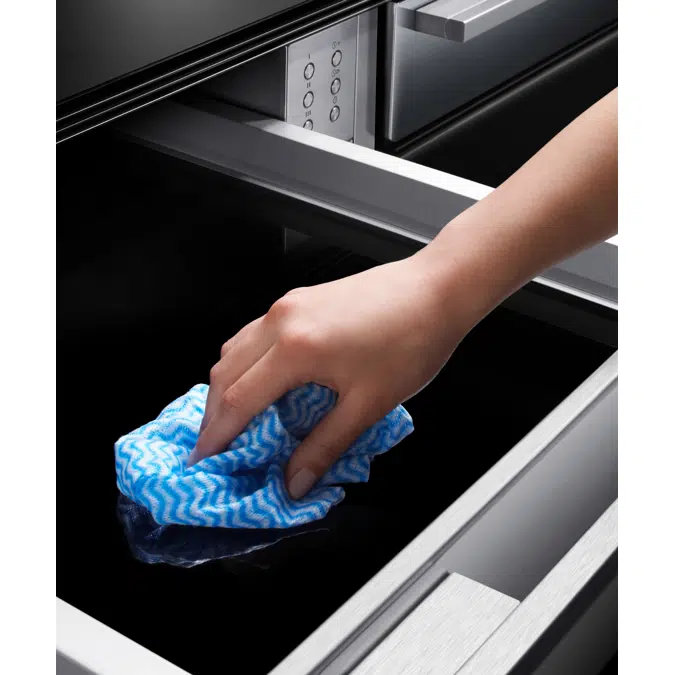 BIM objects - Free download! 60cm Series 9 Contemporary Warming Drawer ...