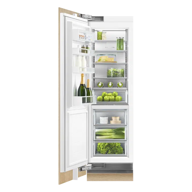 BIM objects - Free download! Integrated Column Refrigerator, 61cm ...