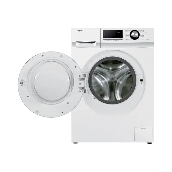 BIM objects - Free download! Front Loader Washing Machine, 7.5kg-HWF75AW2 | BIMobject