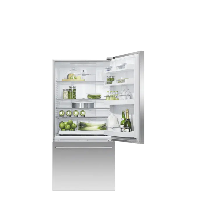 BIM objects - Free download! archived_17.1 cu ft Series 5 Refrigerator ...
