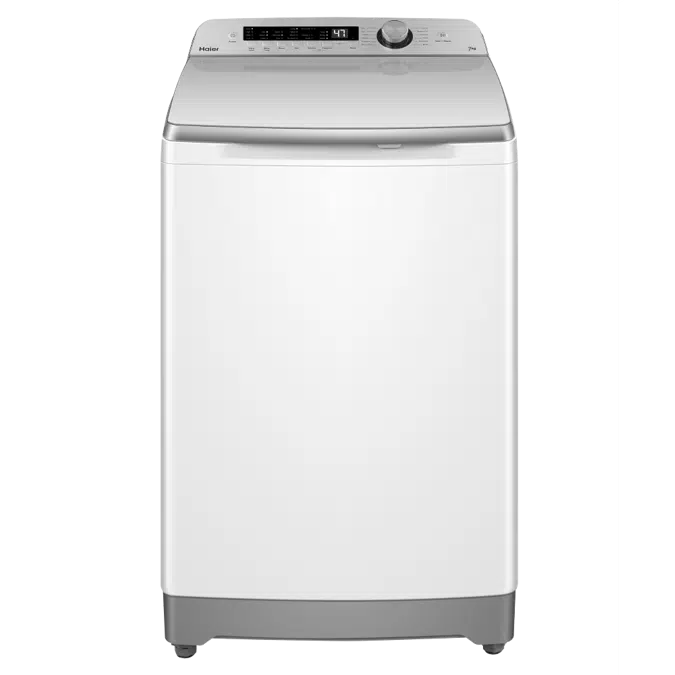 BIM objects - Free download! Top Loader Washing Machine, 7kg - HWT07AN1 ...
