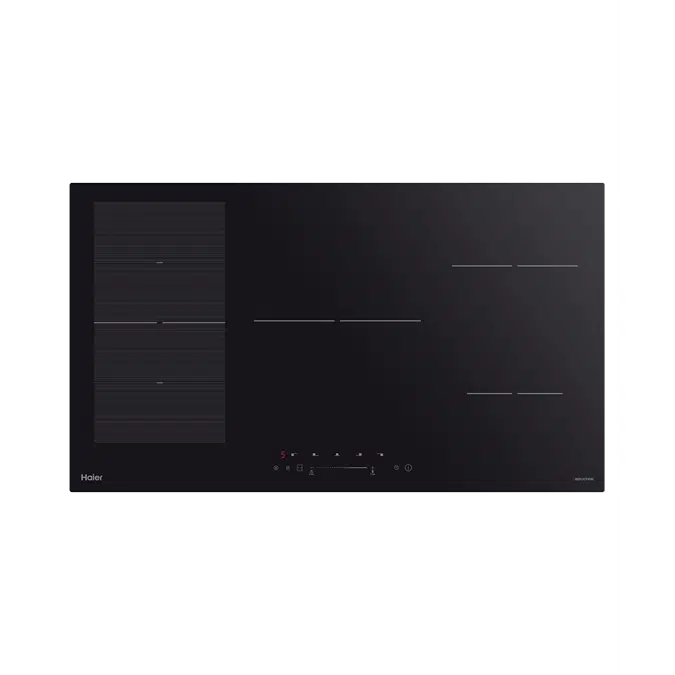 BIM objects - Free download! Induction Cooktop, 90cm, 5 Zones with ...