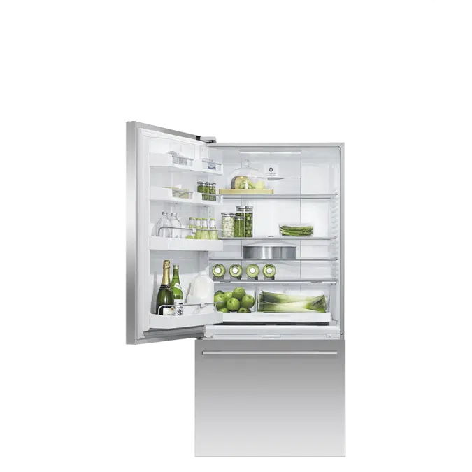 BIM objects - Free download! archived_Freestanding Refrigerator Freezer ...