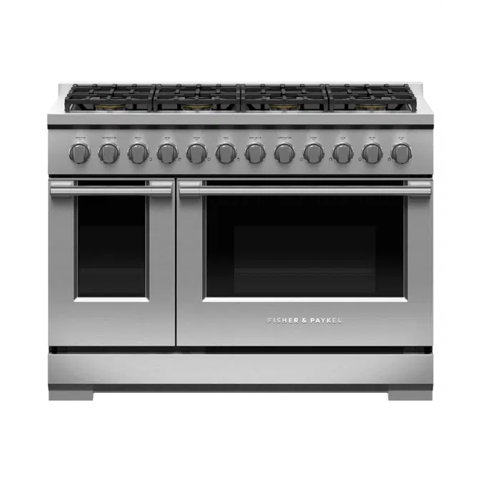 BIM objects - Free download! 48" Series 7 Professional 8 Burner Gas ...