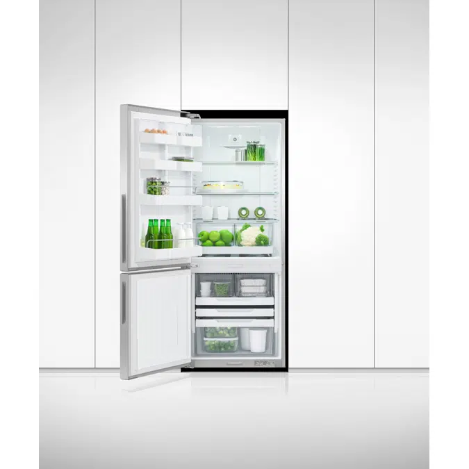 BIM objects - Free download! 351L Series 5 Refrigerator Freezer | BIMobject