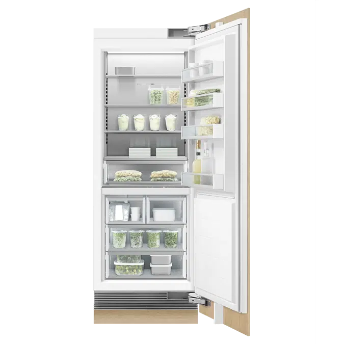 BIM objects - Free download! Integrated Column Freezer, 76cm, Ice ...