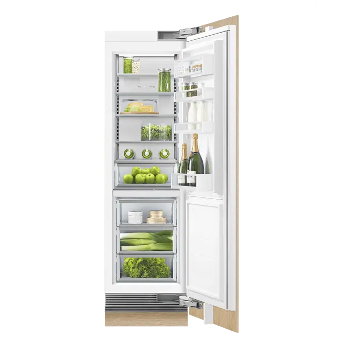 BIM objects - Free download! Integrated Column Refrigerator, 61cm ...