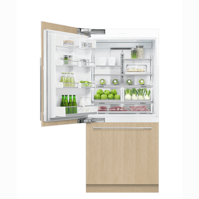 Objetos BIM - ¡Descarga gratis! Integrated Refrigerator Freezer, 36 ...
