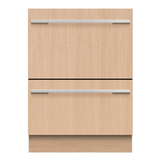 BIM objects - Free download! Integrated Double DishDrawer™ Dishwasher ...