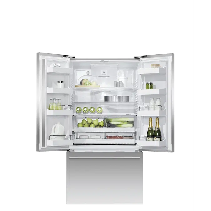 BIM objects - Free download! archived_Freestanding French Door ...