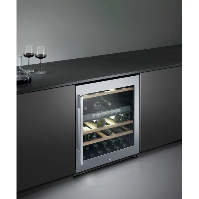 BIM objects - Free download! 38 Bottles Series 7 Wine Cabinet | BIMobject