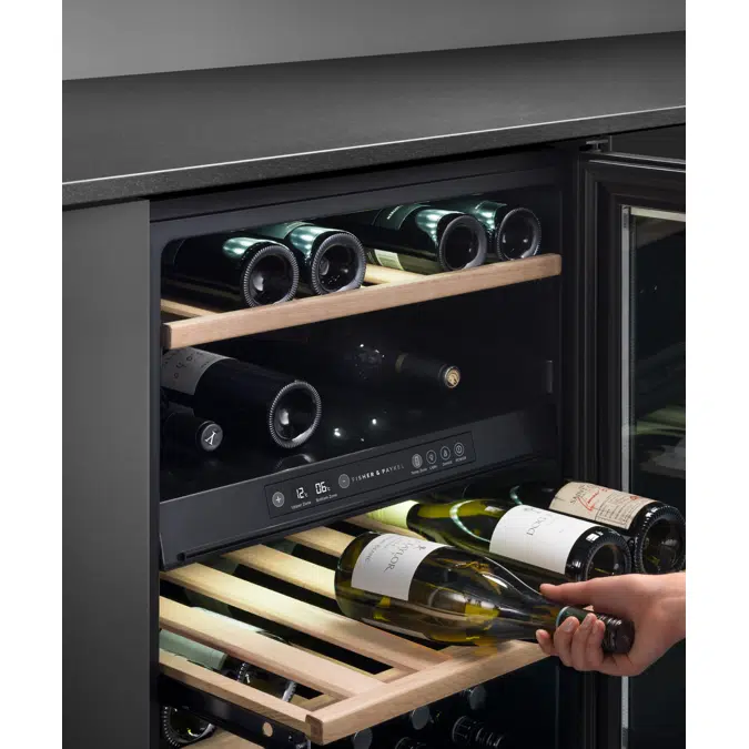 BIM objects - Free download! 38 Bottles Series 7 Wine Cabinet | BIMobject