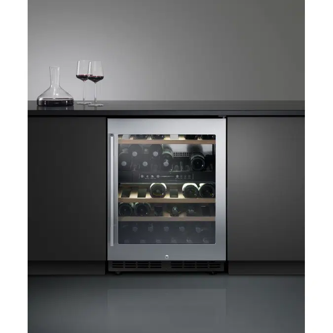 BIM objects - Free download! 38 Bottles Series 7 Wine Cabinet | BIMobject