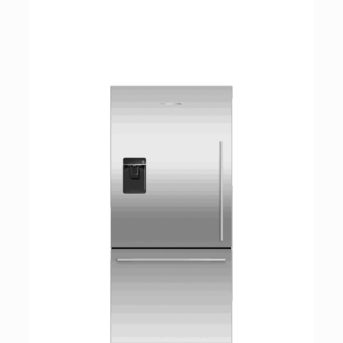 BIM objects - Free download! Freestanding Refrigerator Freezer, 32", 17 ...