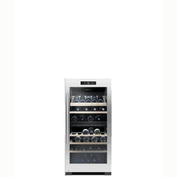 BIM objects - Free download! Wine Cabinet, 83 Bottle | BIMobject