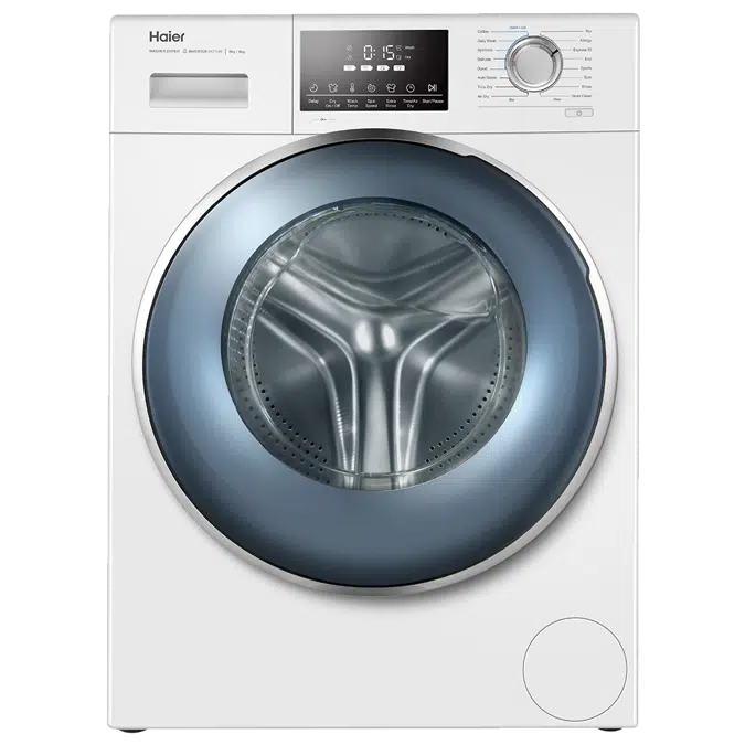 BIM objects - Free download! Combi Front Loader Washer Dryer, 8kg + 4kg ...