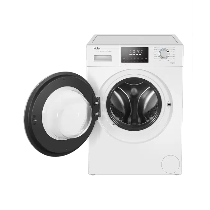 BIM objects - Free download! Combi Front Loader Washer Dryer, 8kg + 4kg-HWD8040BW1 | BIMobject