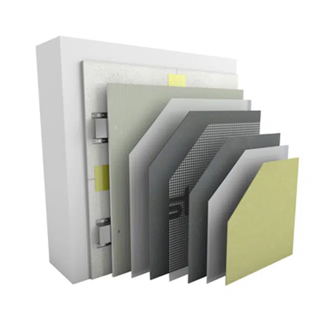 BIM objects - Free download! StoVentec R, ventilated façade system with ...