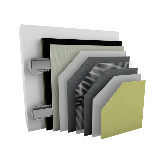 BIM objects - Free download! StoVentec R, ventilated façade system with ...