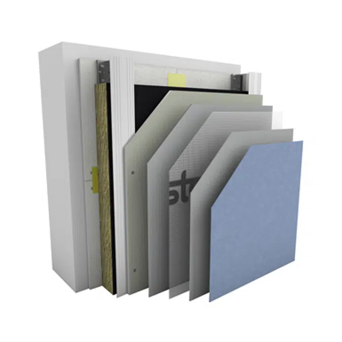 Objetos BIM - ¡Descarga gratis! StoVentec R, Ventilated façade system ...