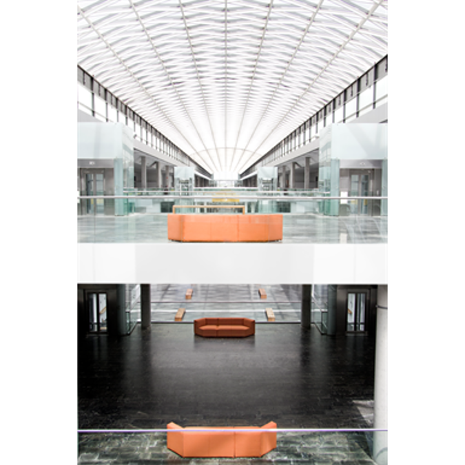 BIM objects - Free download! Sum Fixed Sofa | BIMobject