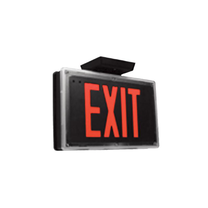 BIM objects - Free download! 60 Series LED Exit Sign | BIMobject