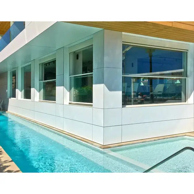 Objetos BIM - ¡Descarga gratis! Façade Vertical Retracting Window 2 ...