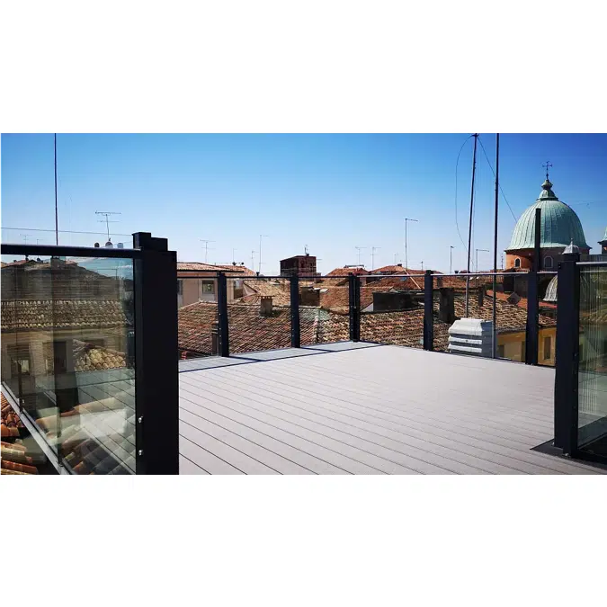 BIM objects - Free download! Libart's Kinetic Telescopic Glass Railing ...