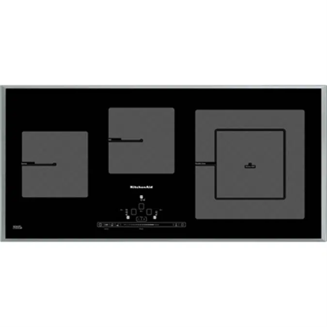 BIM objects - Free download! 90 CM Induction Hob | BIMobject