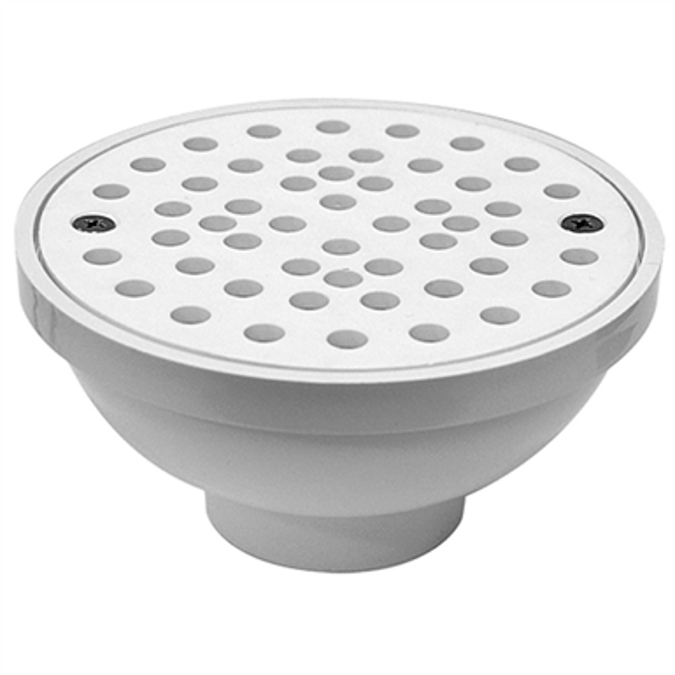 BIM objects - Free download! Oatey Four-Way Area Drain | BIMobject
