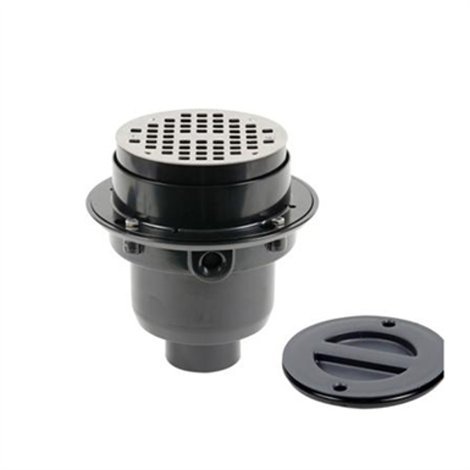 BIM objects - Free download! Round 6 Inch SS Strainer with Self ...