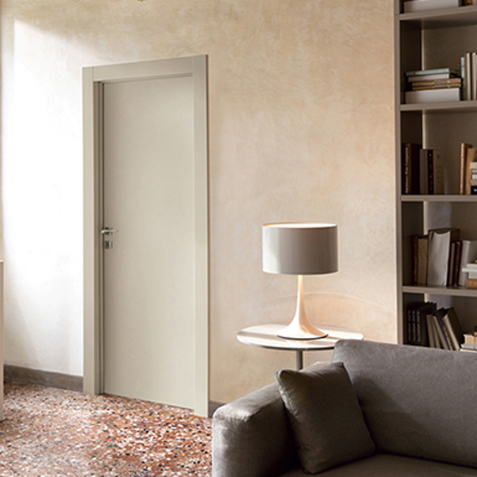 BIM objects - Free download! TN PLUS hinged door (flush pulling ...