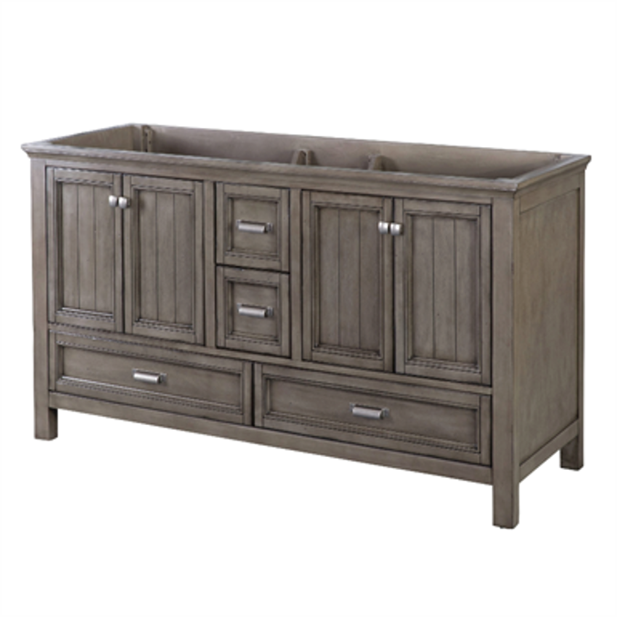 BIM objects - Free download! Foremost Brantley 60in Vanity | BIMobject